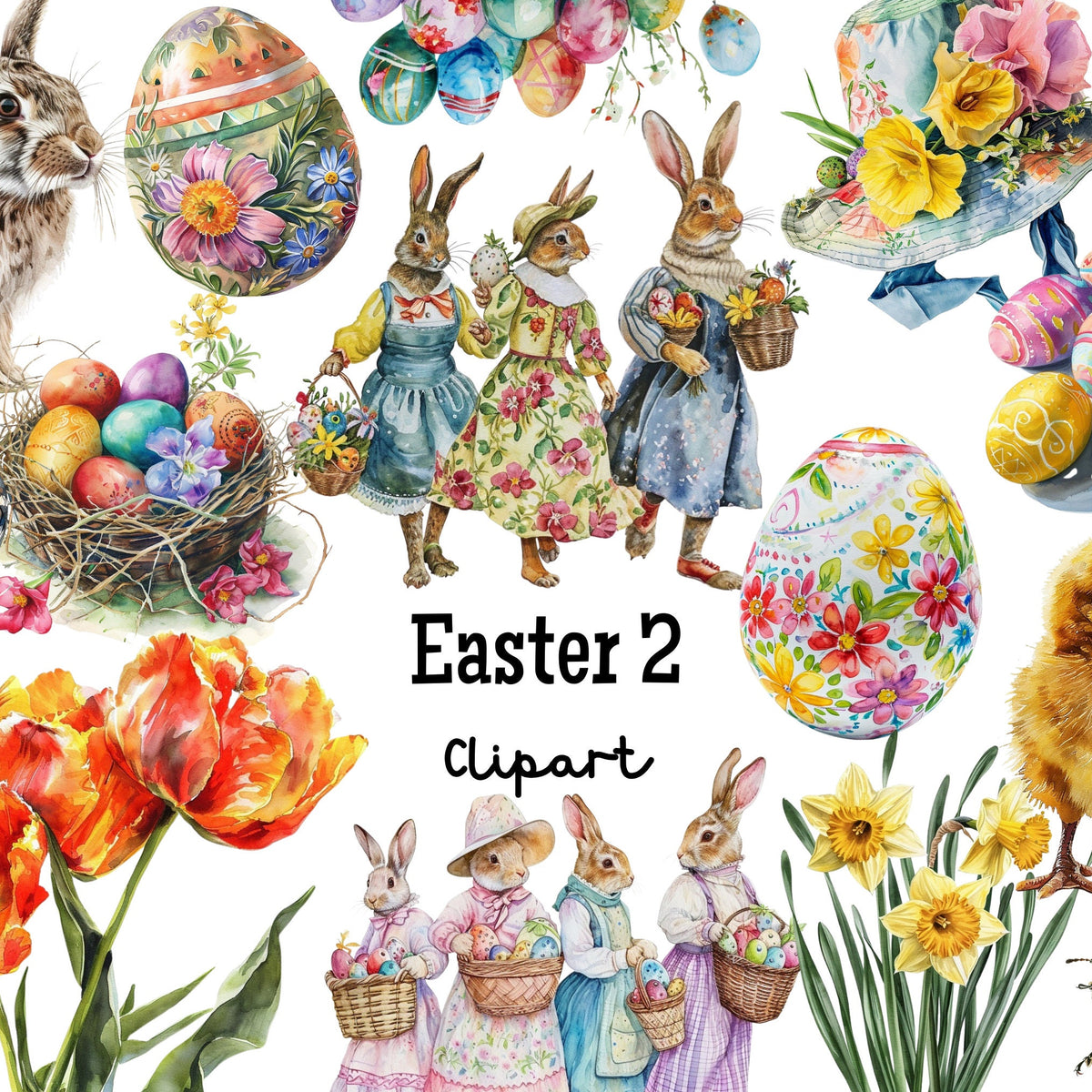 Easter Clipart Set – Kingdom Art Digitals