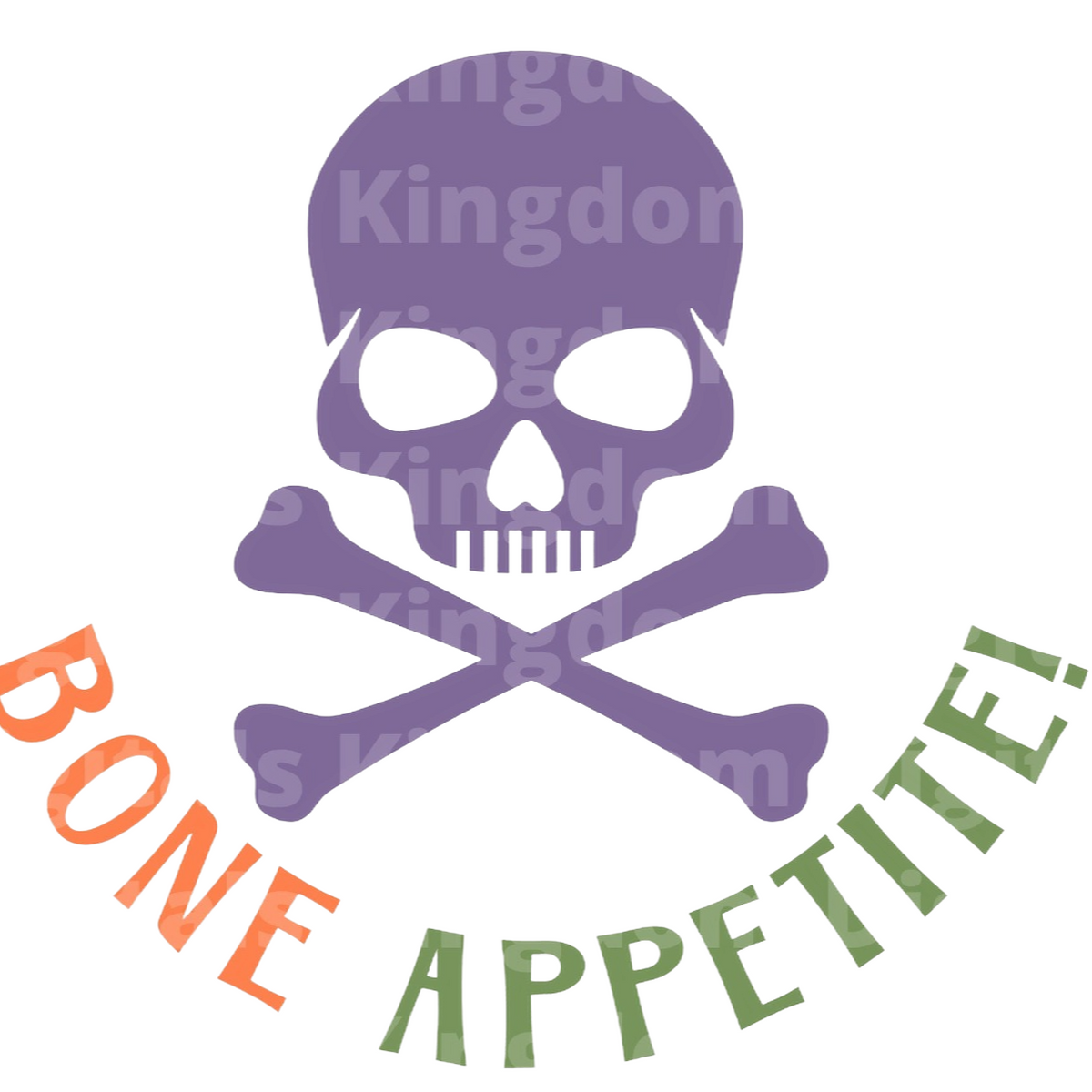 Bone appetit! SVG Cut File – Kingdom Art Digitals