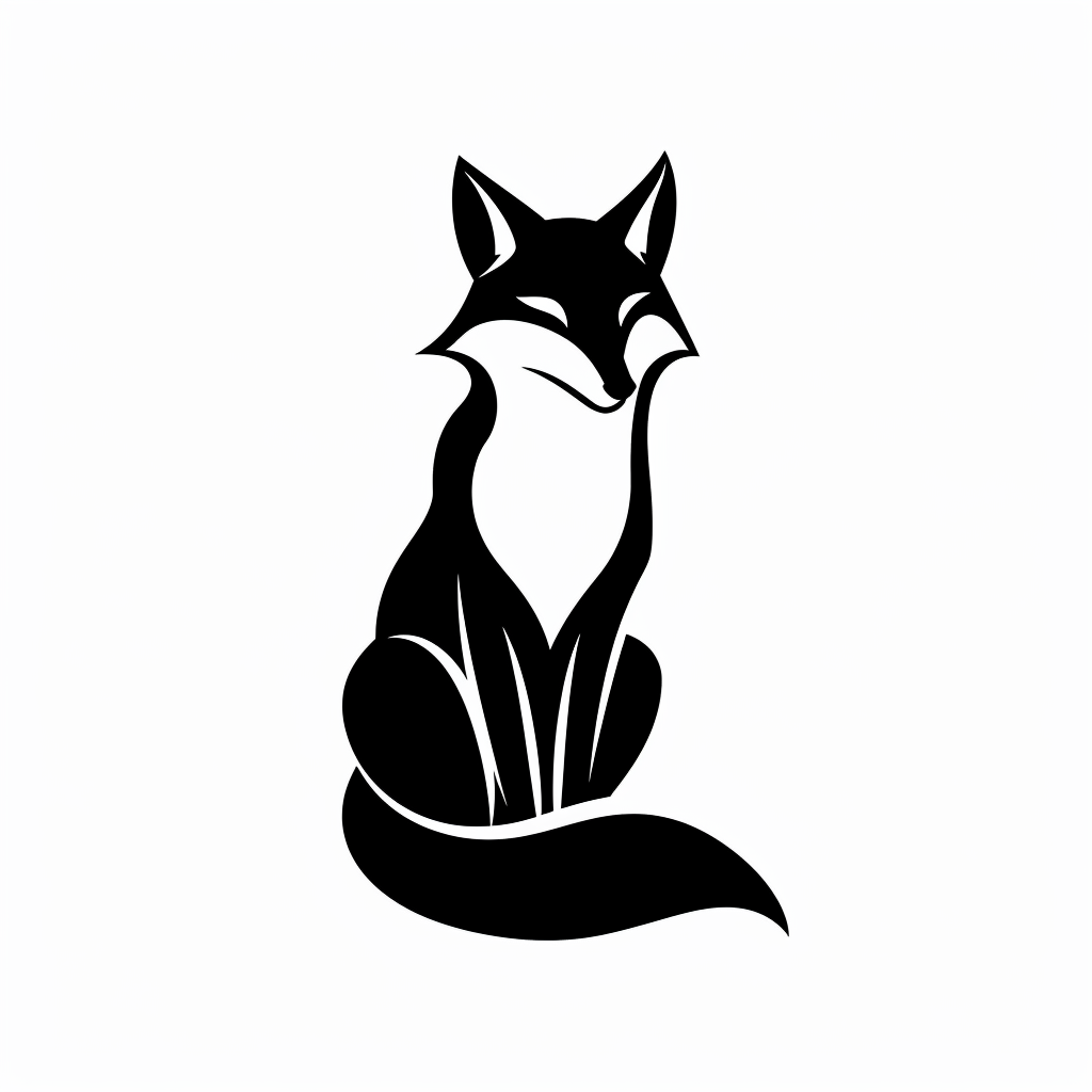 Sitting Fox SVG Cut File – Kingdom Art Digitals